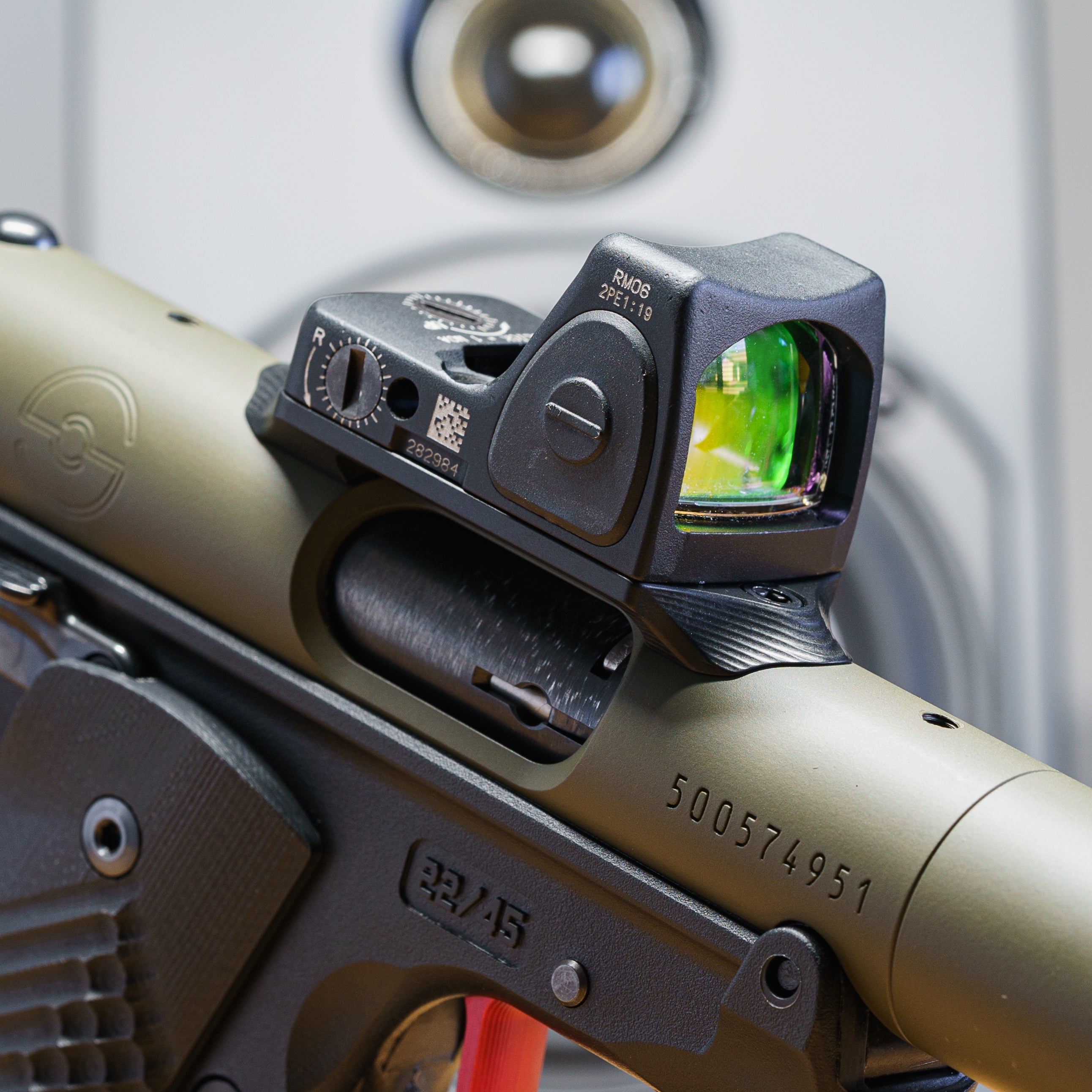 Low Profile Red-Dot Mount, Ruger Mark Series (RMR, Holosun), SSH Compa ...